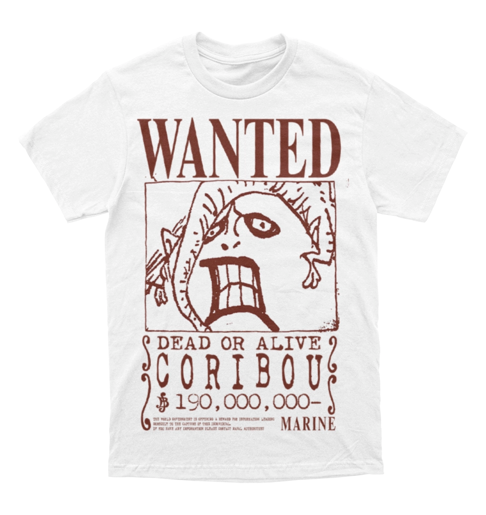 Polera One Piece | Wanted One Piece | Caribou | Anime | Chile – Goetia ...