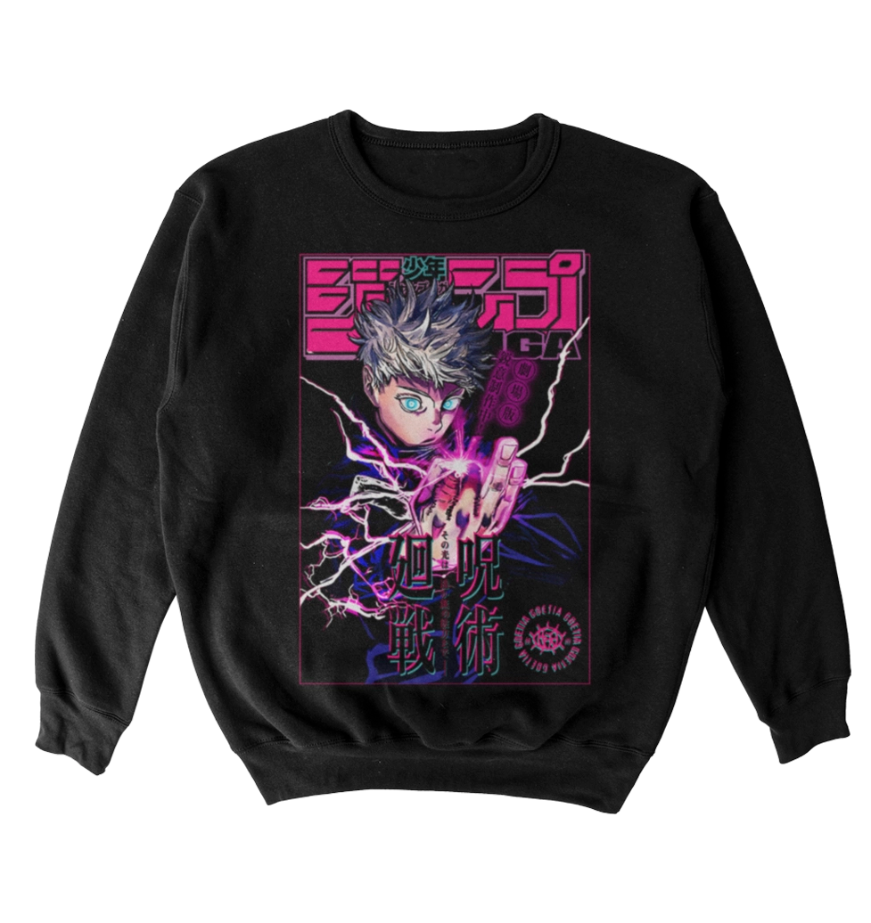 Poleron Jujutsu Kaisen | Satoru Gojo (Portada) | Anime | Chile – Goetia ...