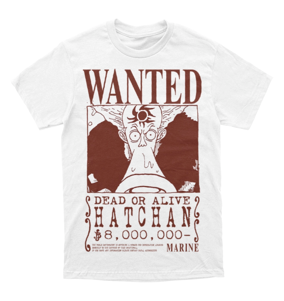 Polera One Piece | Wanted One Piece | Hatchan | Anime | Chile – Goetia ...