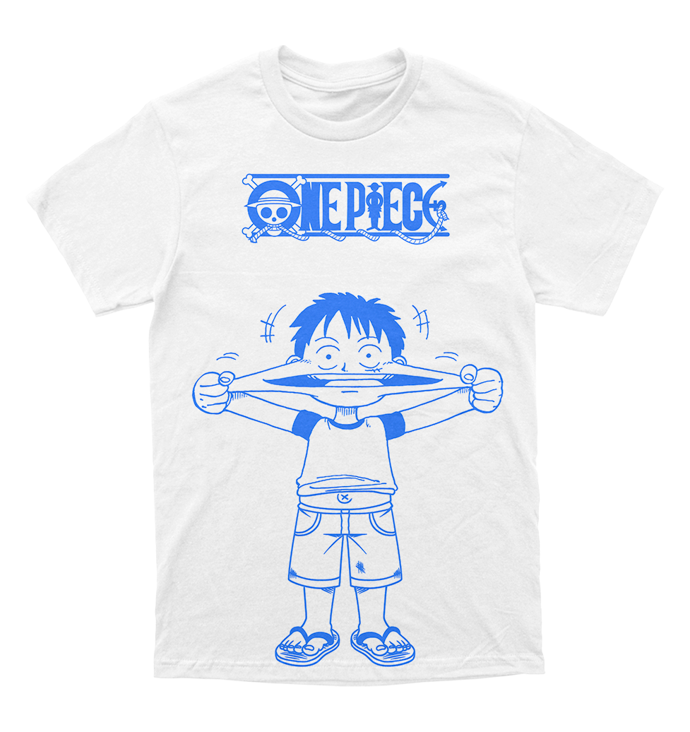 Polera One Piece | Luffy Inicios | Luffy Barril | Luffy Niño | Anime ...